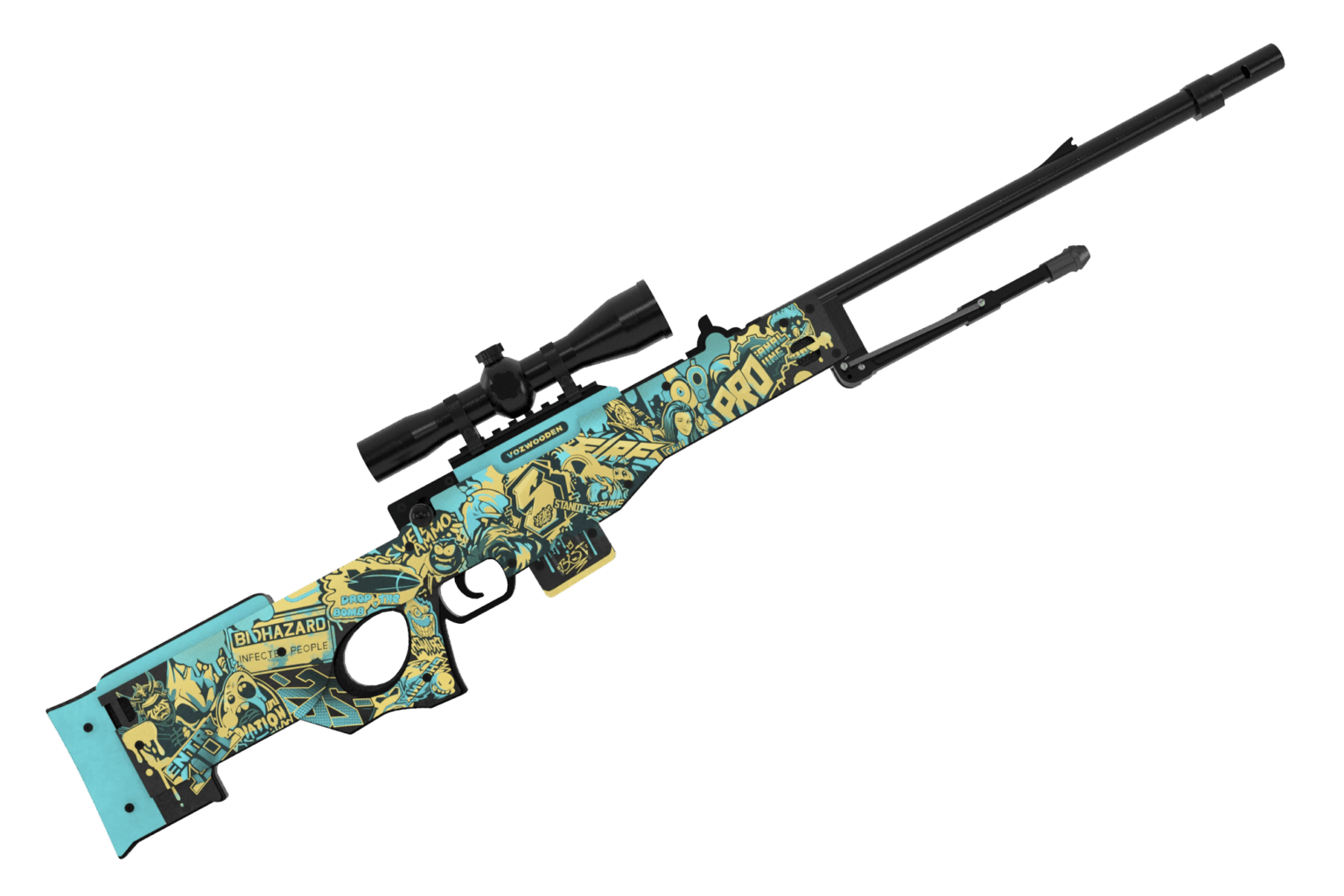 Купить AWP / AWM СтикерБомбинг из Standoff 2