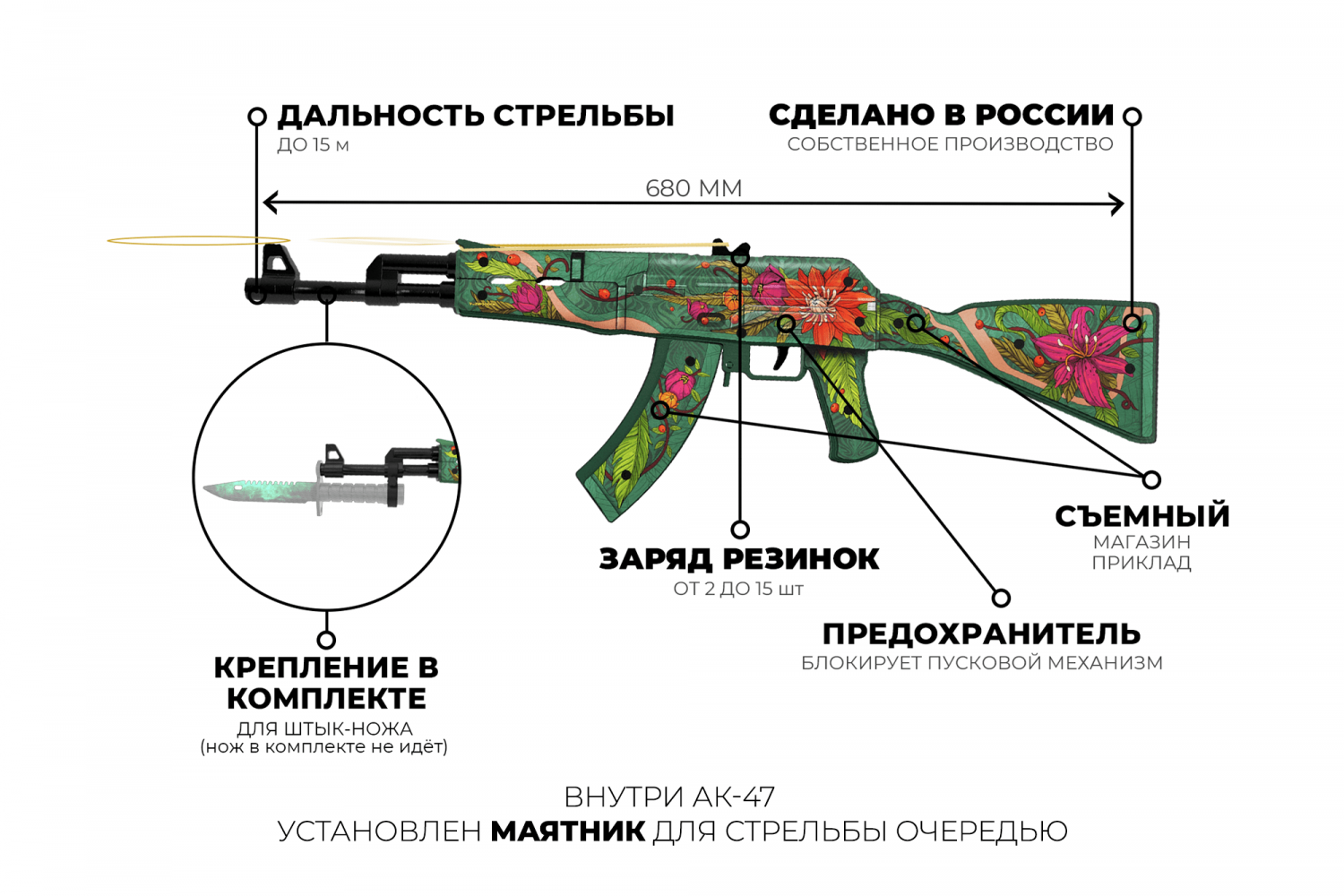 Купить АК-47 Дикий Лотос КС ГО / Wild Lotus CS GO