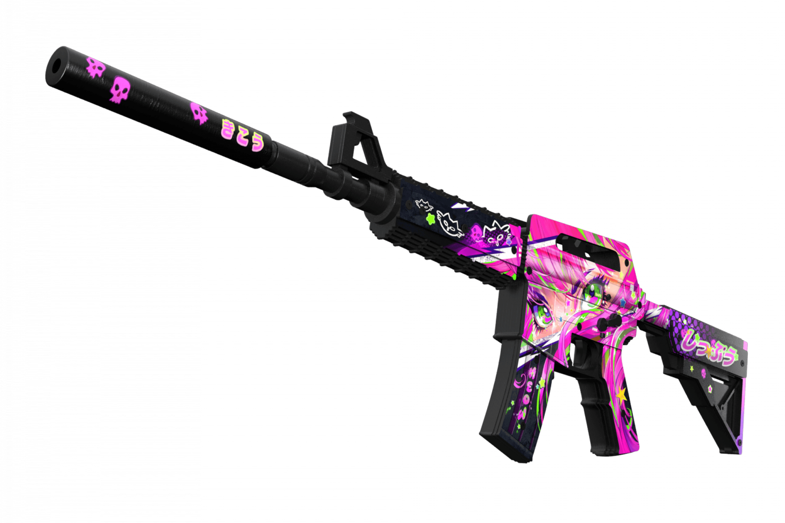 Деревянный автомат VozWooden M4A1-S Active Сверкающий Взгляд (Стандофф2 ...